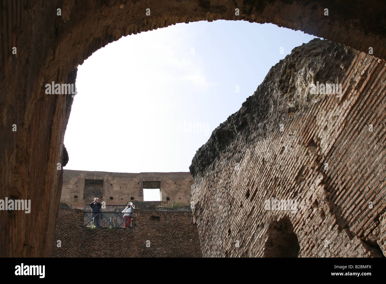 inside the colosseum amphitheatre ruins, rome Stock Photo - Alamy
