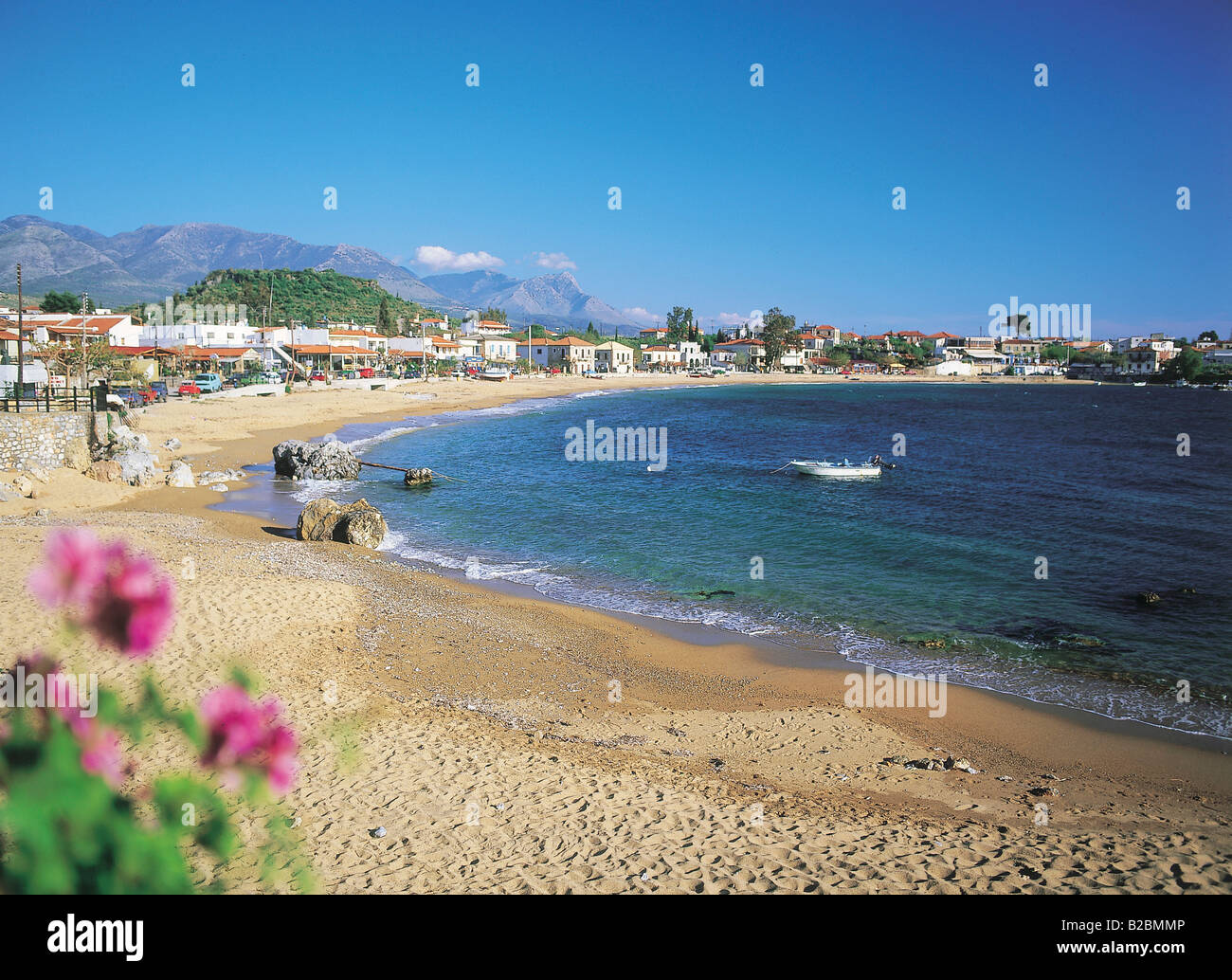 Stoupa Peloponnese Greece Stock Photo - Alamy