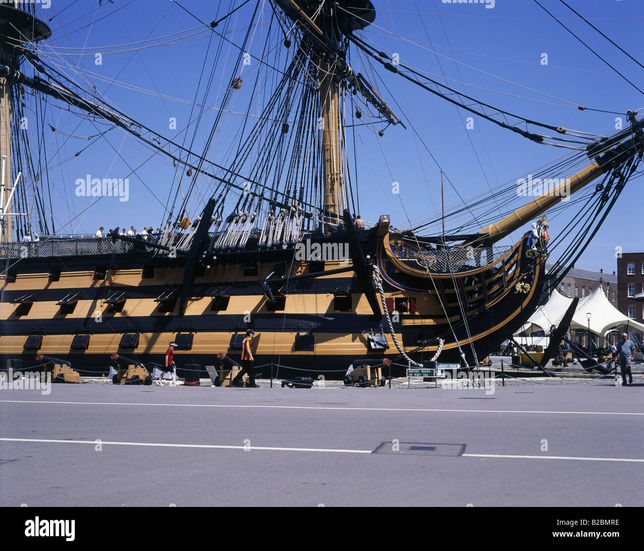 H m s victory hi-res stock photography and images - Alamy
