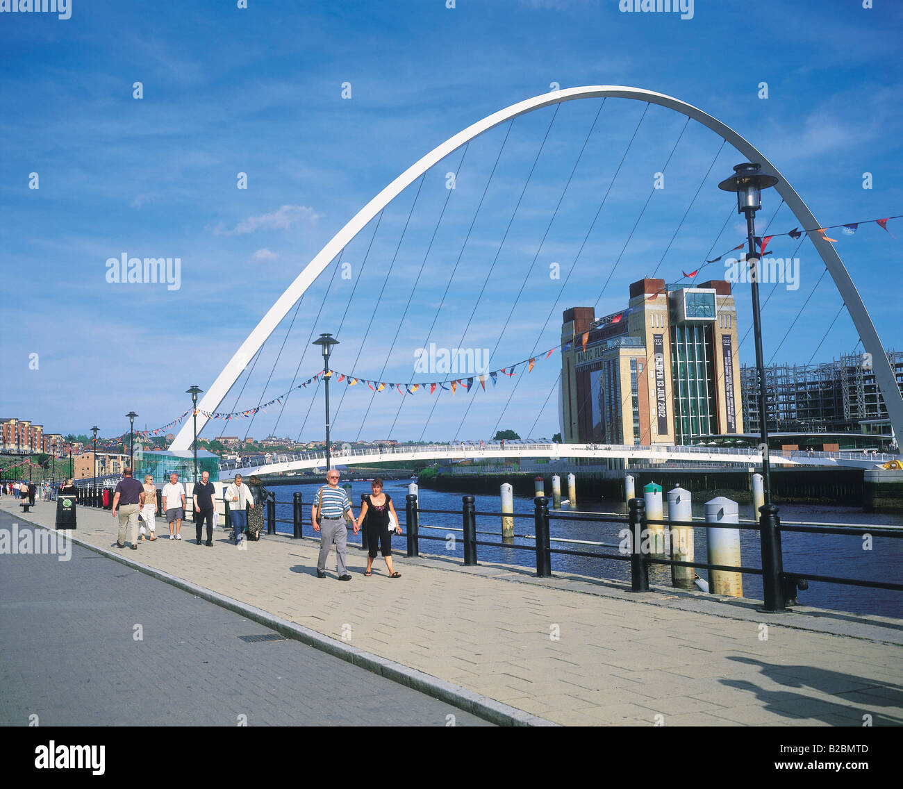 Baltic Arts Centre Gateshead Northumbria England Stock Photo - Alamy