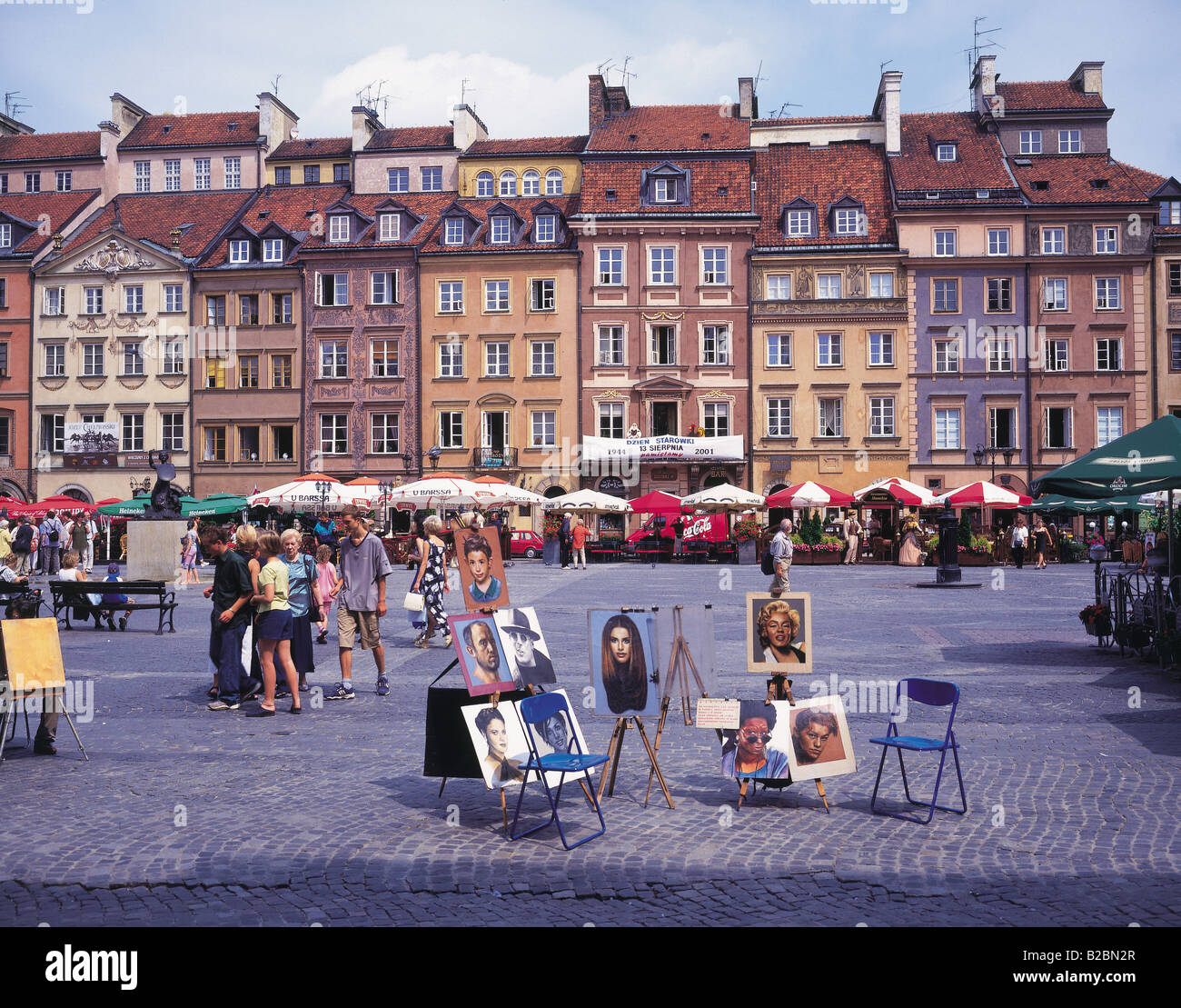 The warsaw old town hi-res stock photography and images - Alamy