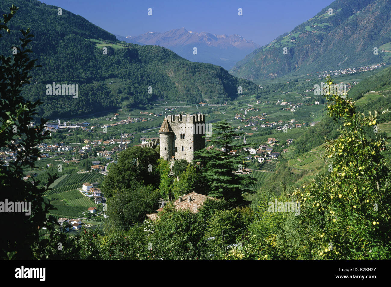 Brunnenburg castle hi-res stock photography and images - Alamy