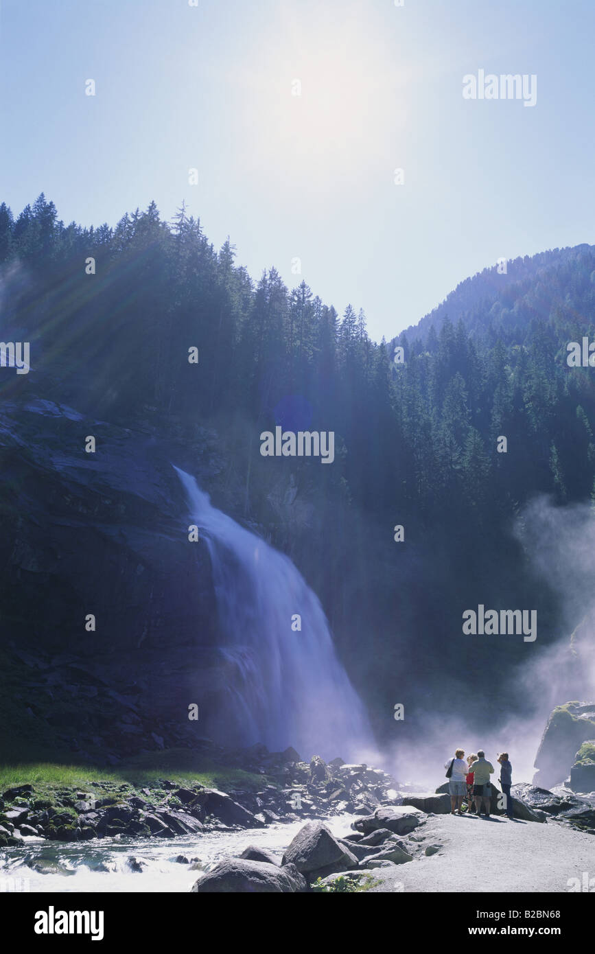 Krimml Falls Tirol Austria Stock Photo - Alamy