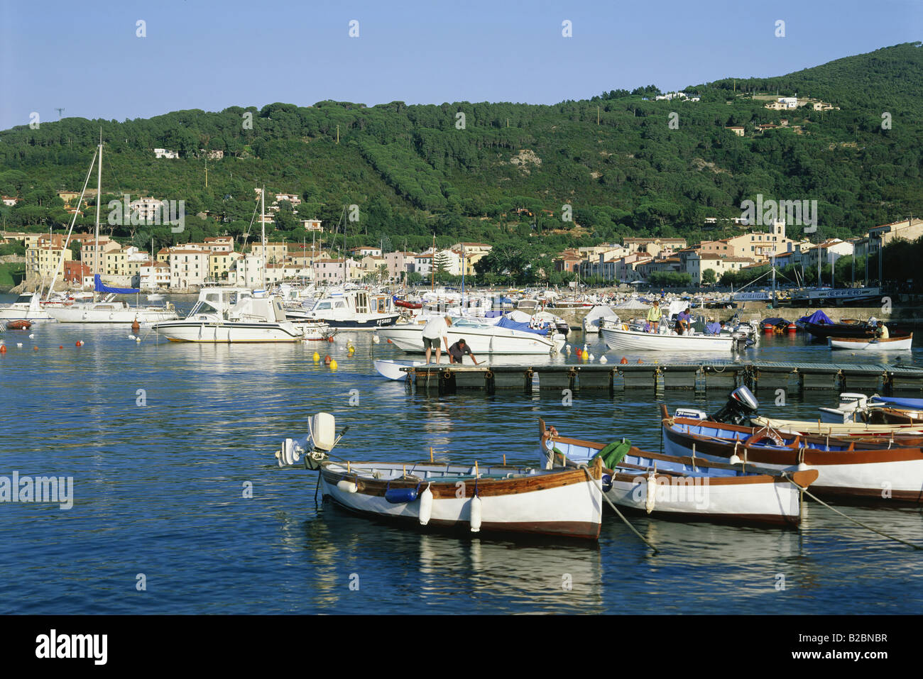 Marciana marina harbour hi-res stock photography and images - Alamy
