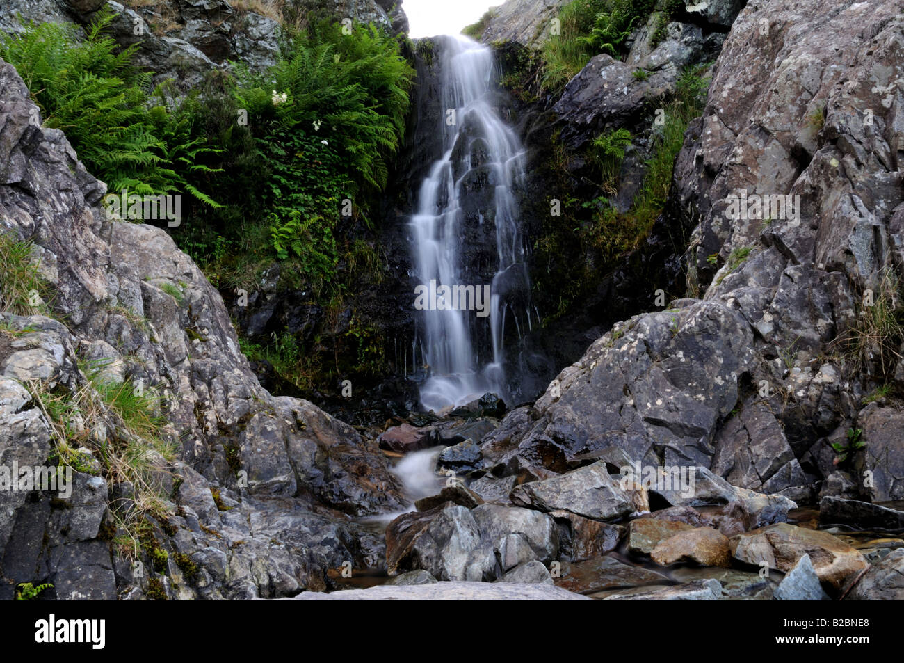 Light Spout Waterfall Carding Mill Valley Church Stretton Shropshire ...