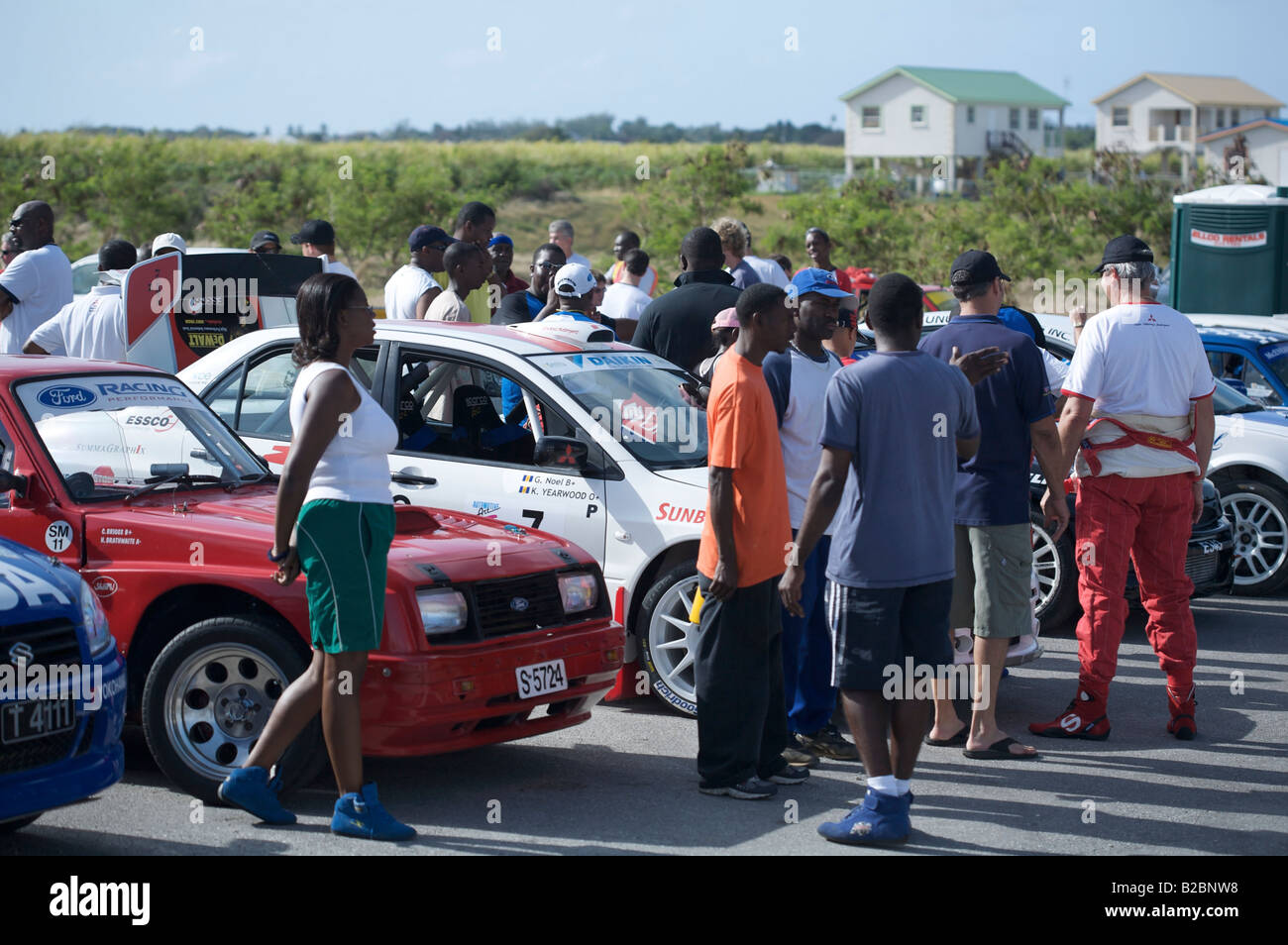 Barbados Rally Club Rally Championship, 2008 Stock Photo - Alamy