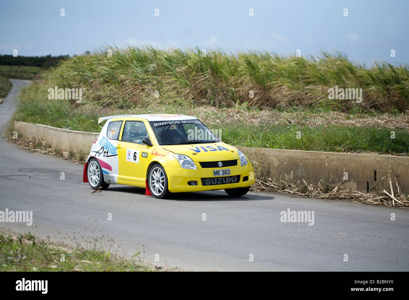Barbados Rally Club Rally Championship, 2008 Stock Photo - Alamy