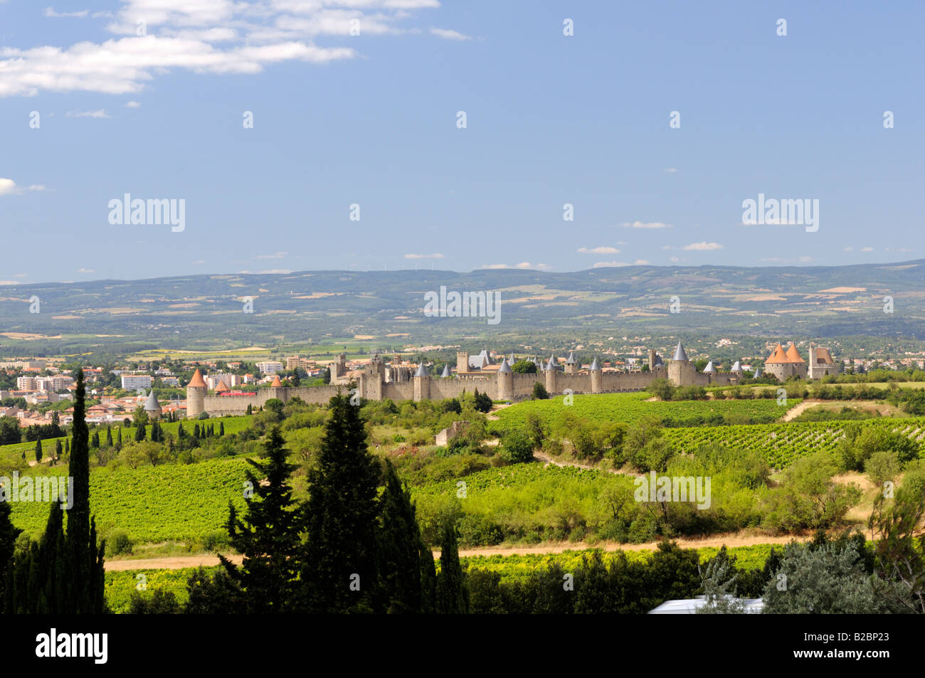 Carcassonne, Aude, Languedoc-Roussillon, France Stock Photo - Alamy
