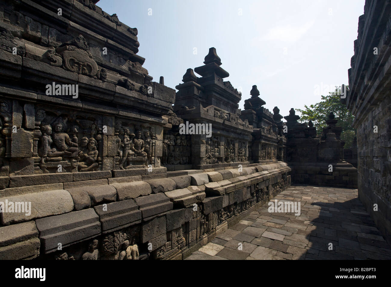 Borobudur temple, "Central Java", Indonesia Stock Photo - Alamy