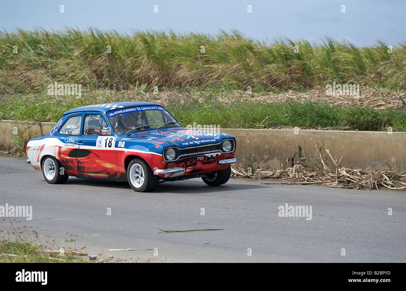 Barbados Rally Club Rally Championship, 2008 Stock Photo - Alamy