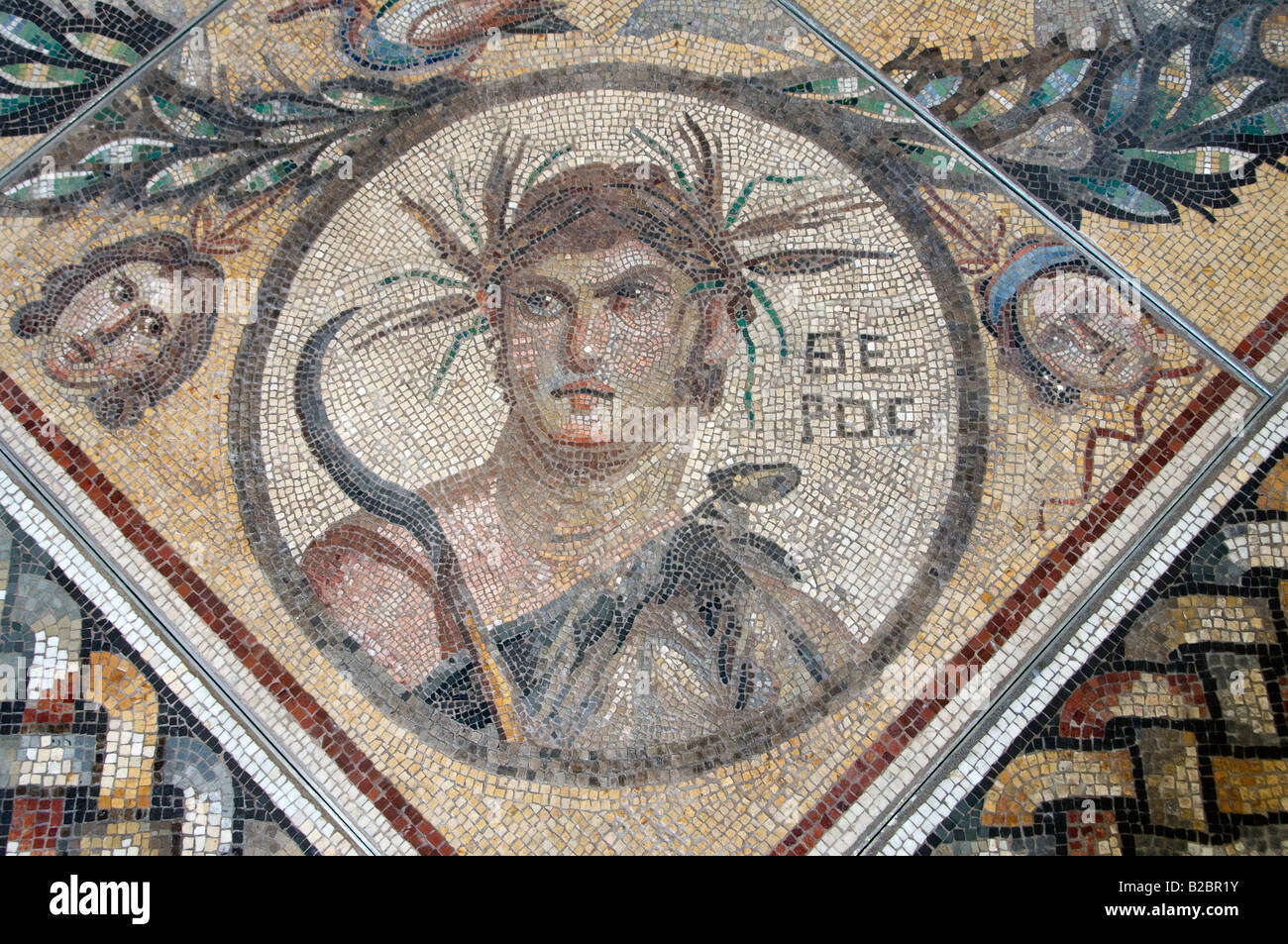 Ancient roman mosaic floor hi-res stock photography and images - Alamy
