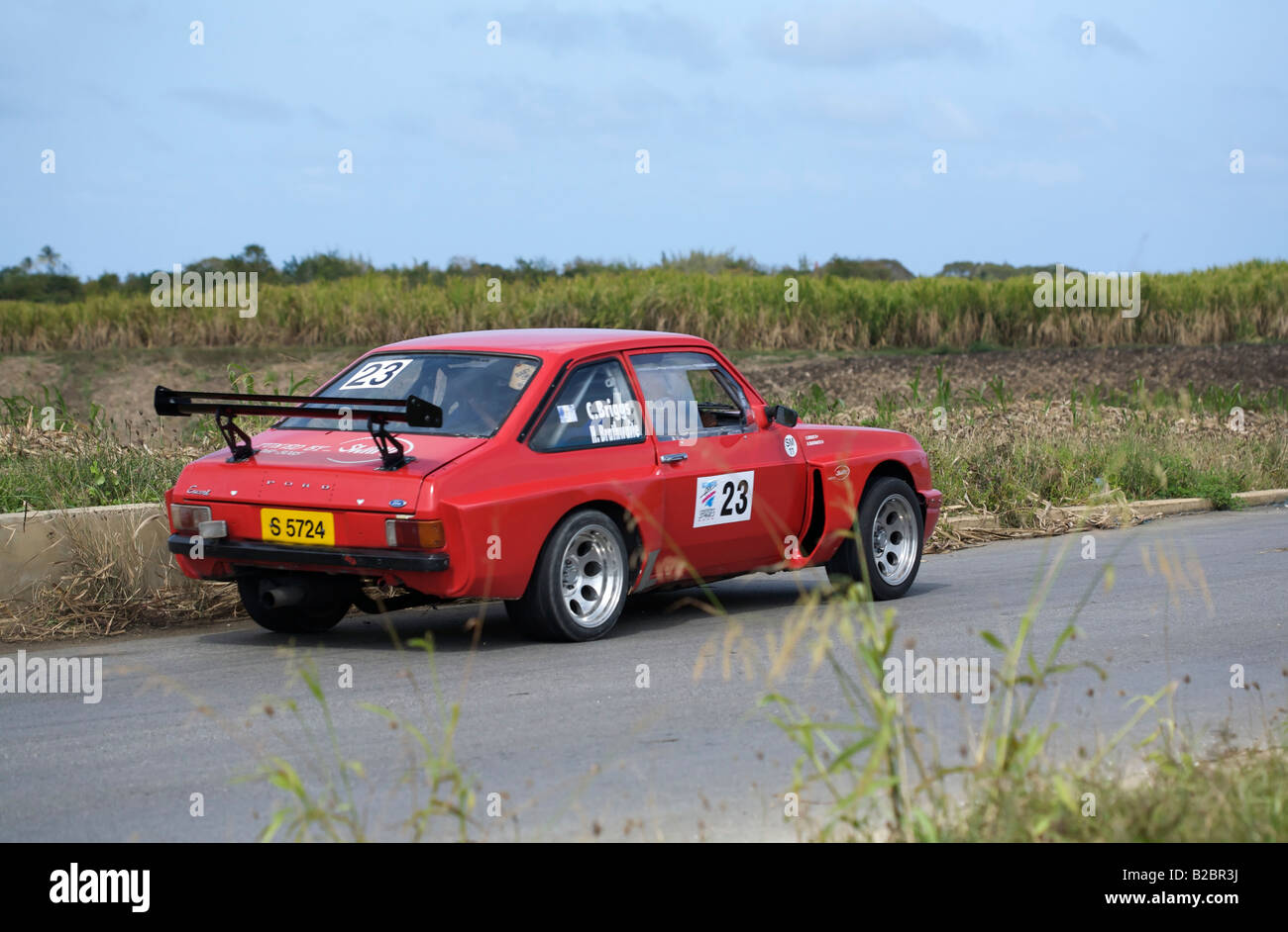 Barbados Rally Club Rally Championship, 2008 Stock Photo - Alamy