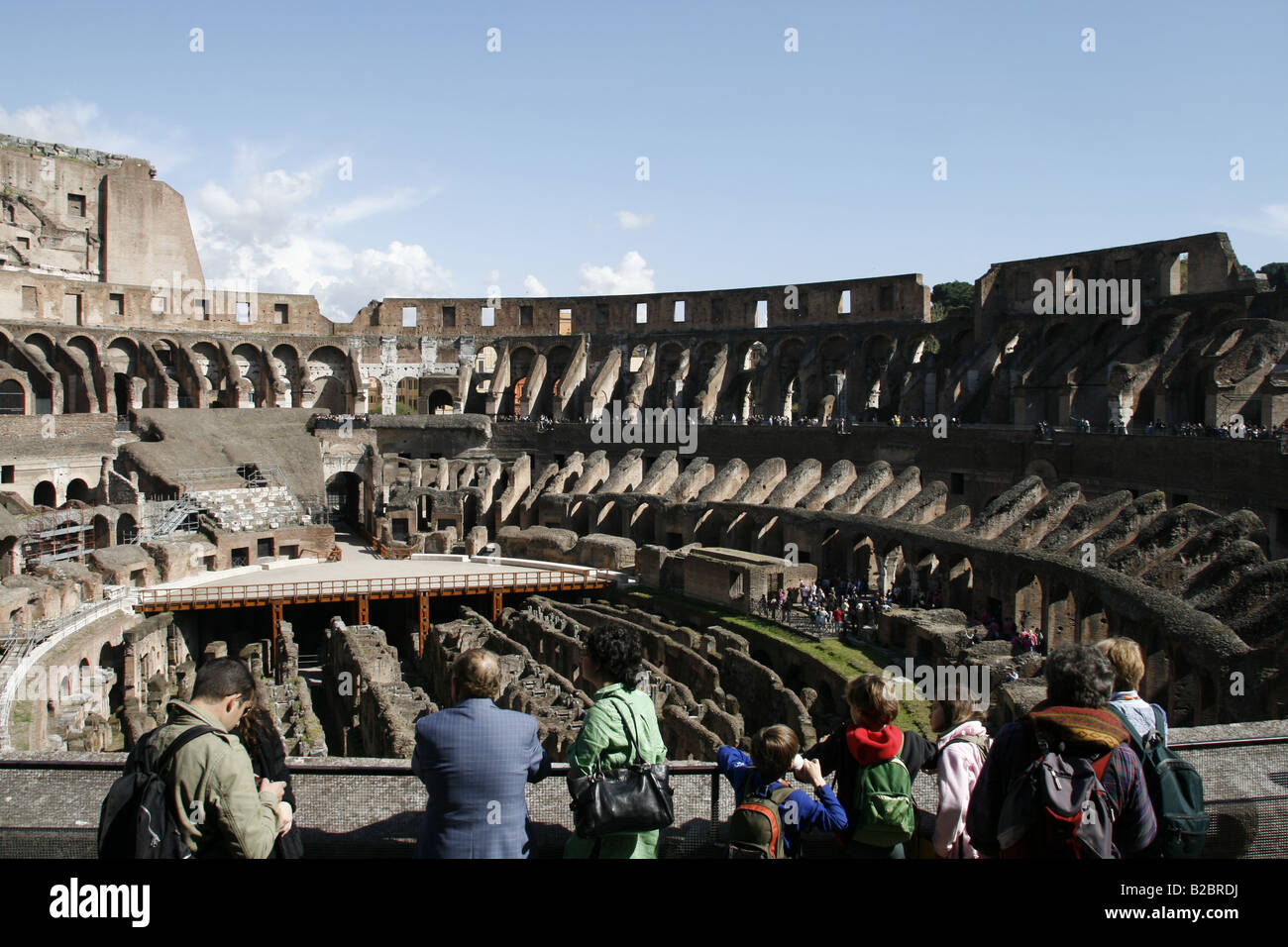 inside the colosseum amphitheatre ruins, rome Stock Photo - Alamy