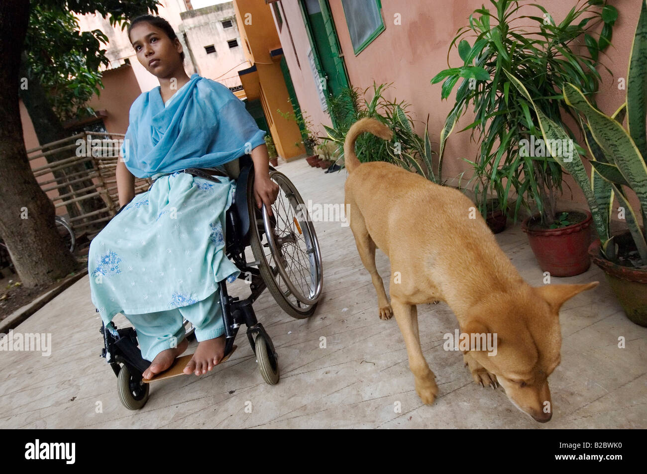 Salma Bibi, 18, has spent the last two years of her life in bed. She ...