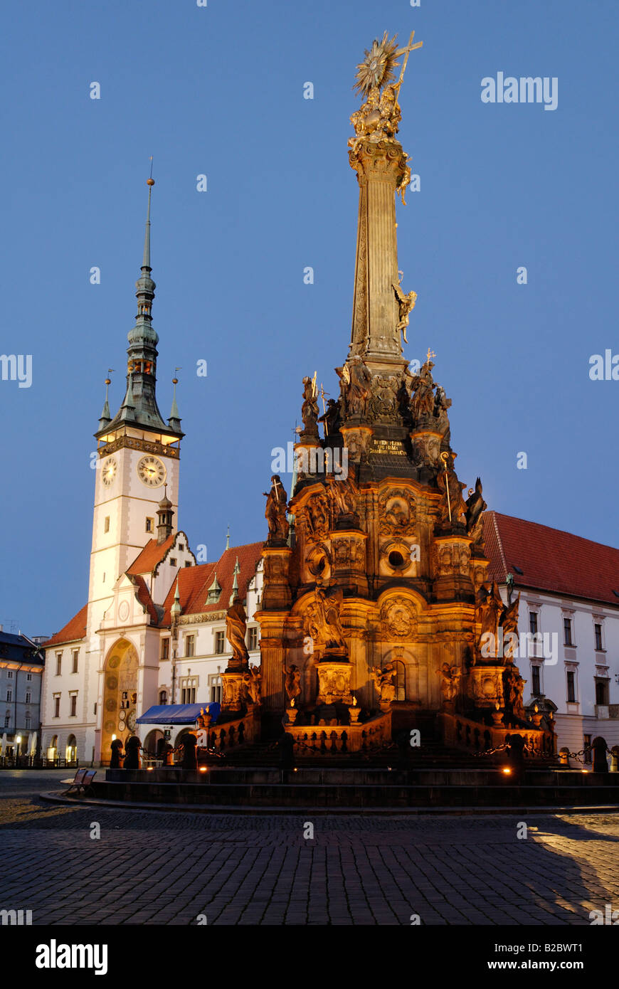 Pillar of the holy trinity olomouc hi-res stock photography and images ...