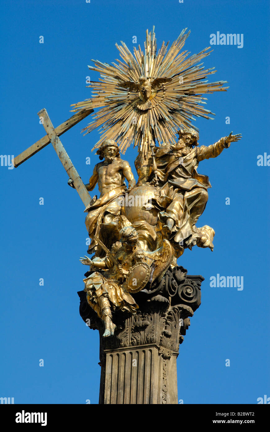 Pillar of the holy trinity olomouc hi-res stock photography and images ...