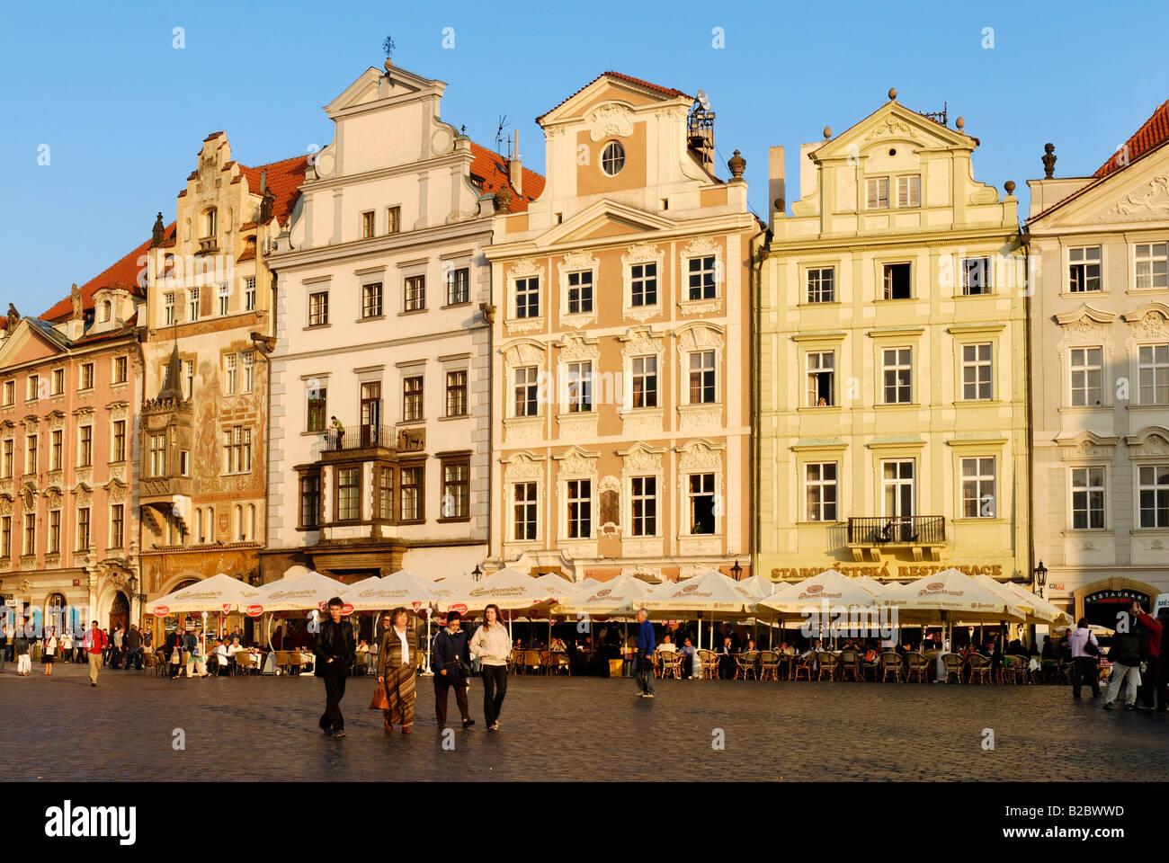 Historic town square known as the Old Town Square, UNESCO World ...