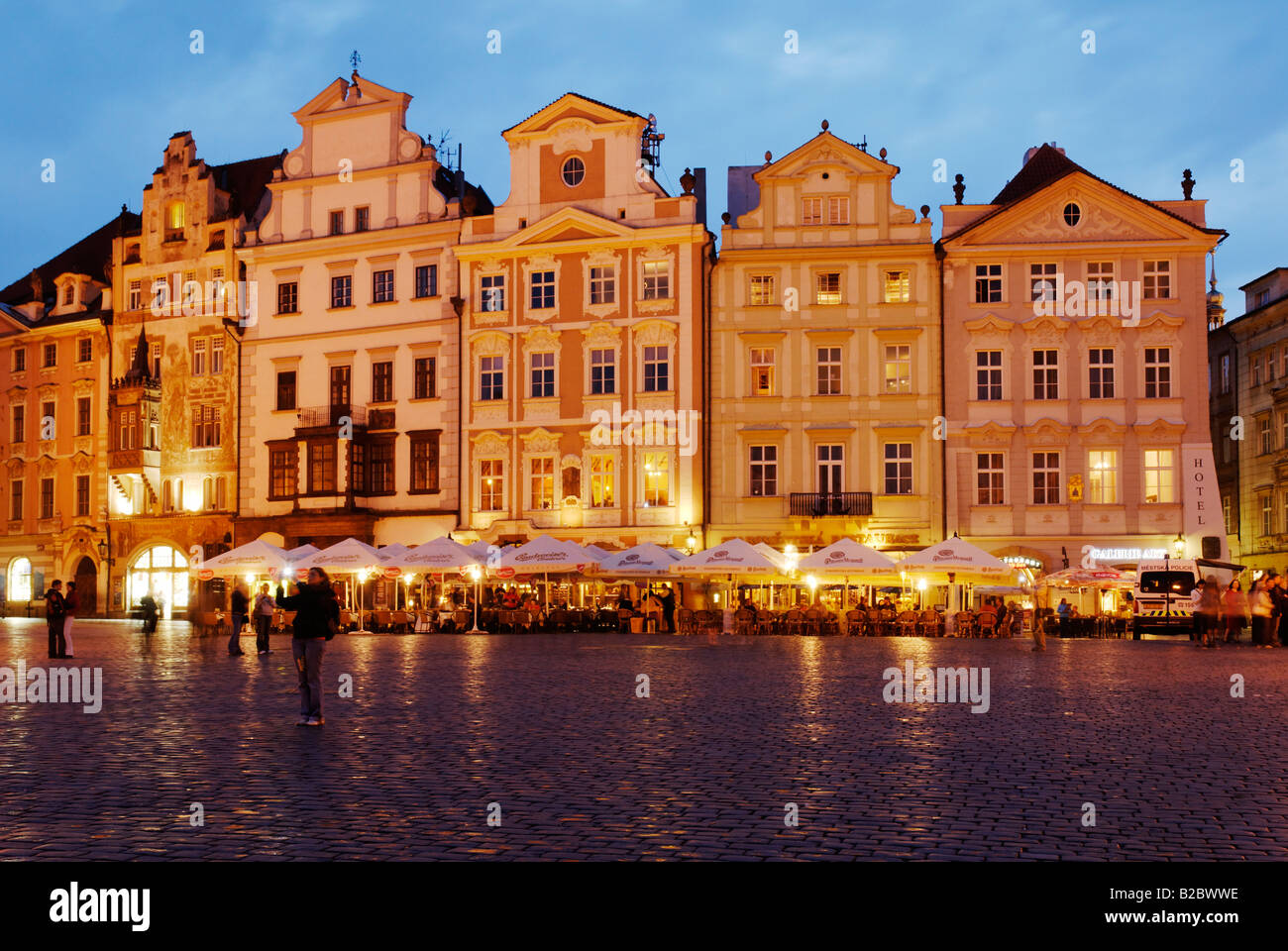 Historic town square known as the Old Town Square, UNESCO World ...
