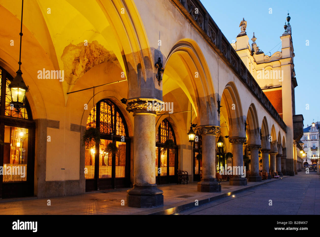 Krakow cloth hall exterior hi-res stock photography and images - Alamy