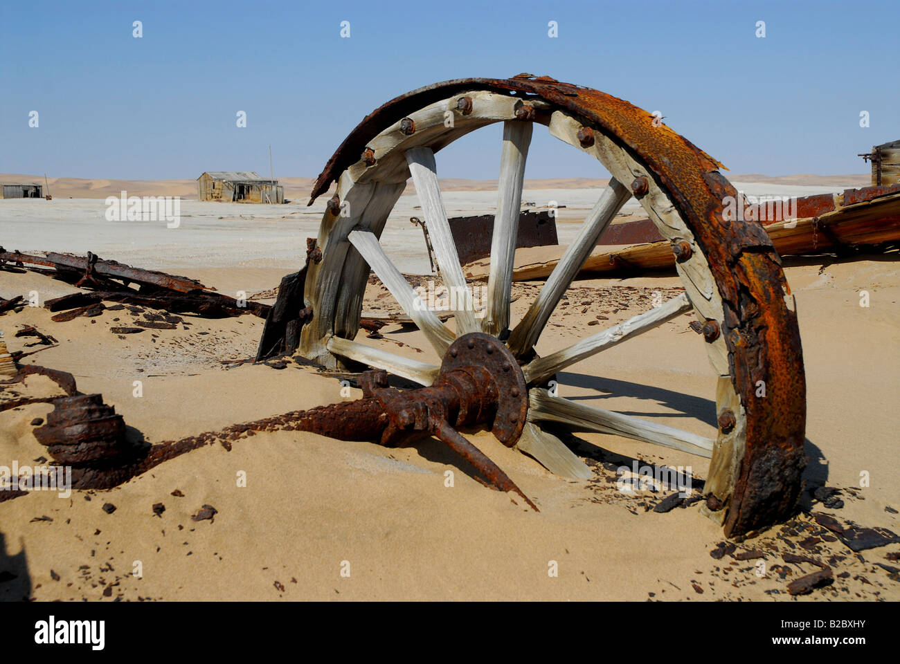 Grillenberger Camp, former diamond camp, prohibited diamond mining area ...