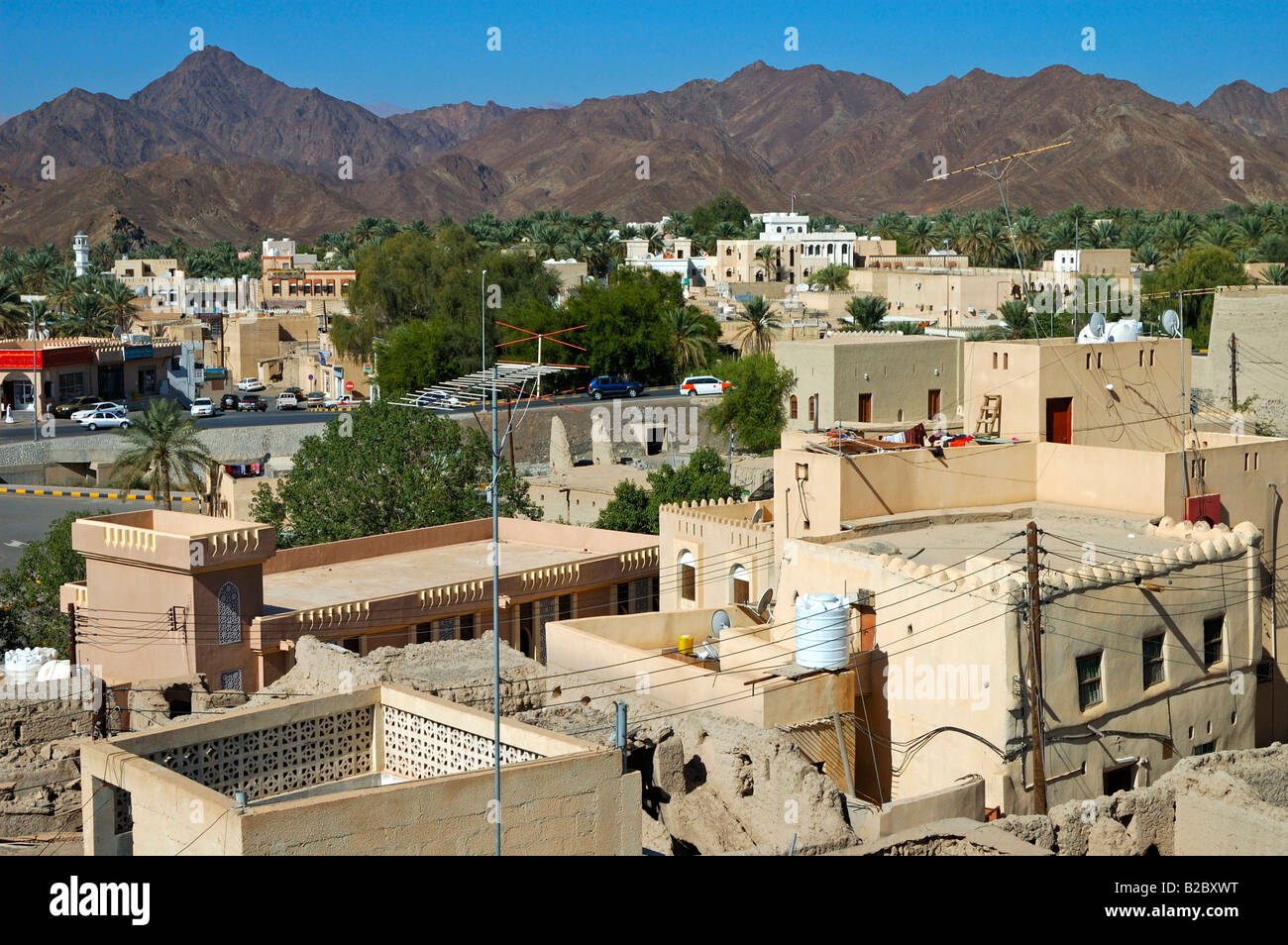 Town of Bahla, Oman, Asia Stock Photo - Alamy