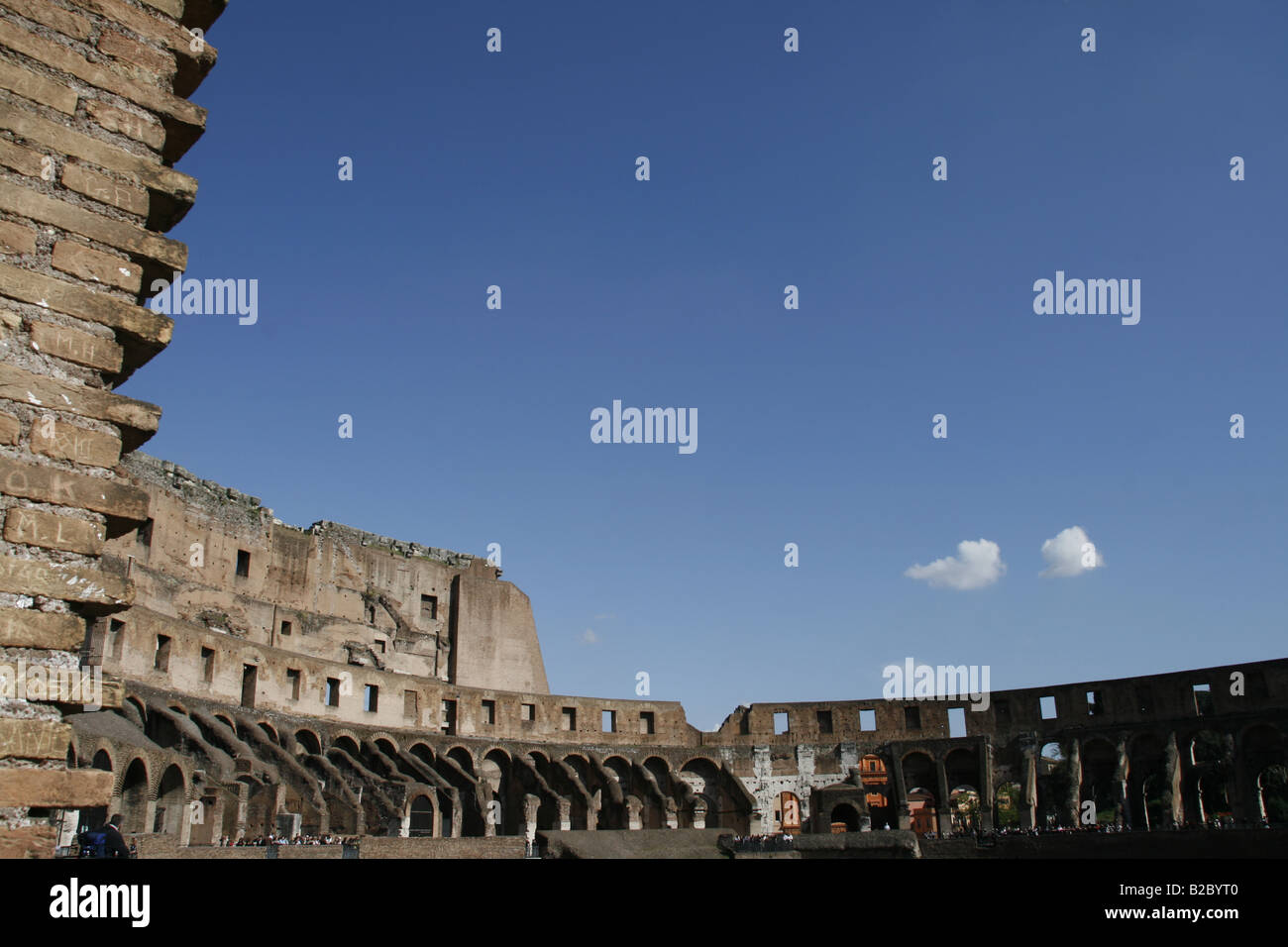 Colosseum inside outside hi-res stock photography and images - Alamy