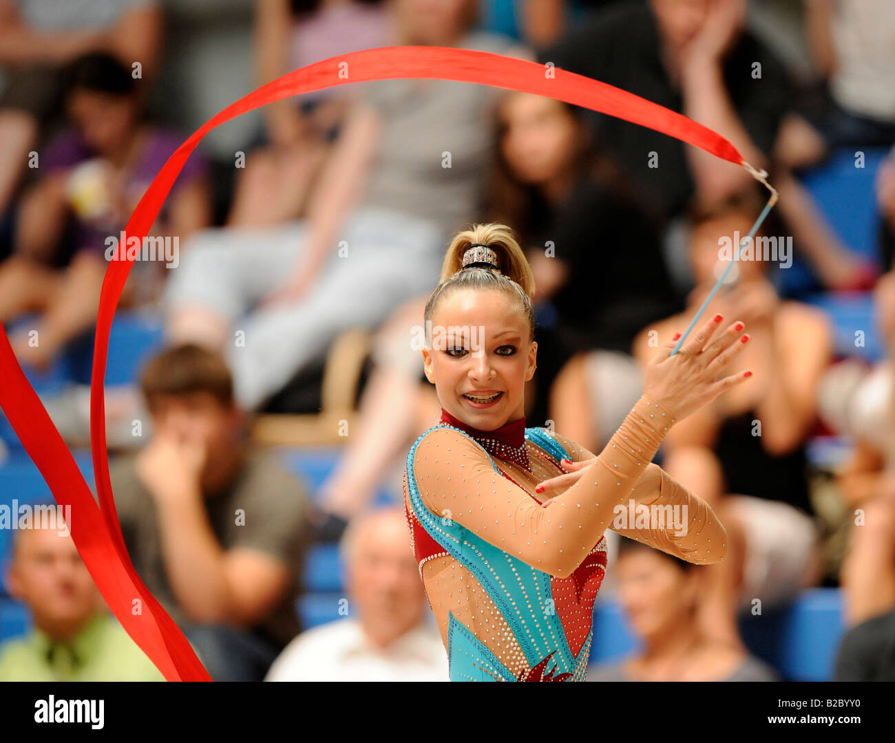 Karolina RASKINA, German All-Round Champion 2008, German Rhythmic ...