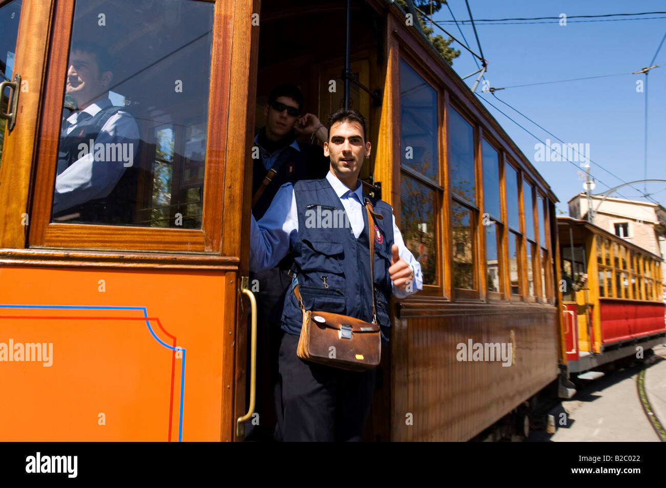 Tram conductor hi-res stock photography and images - Alamy