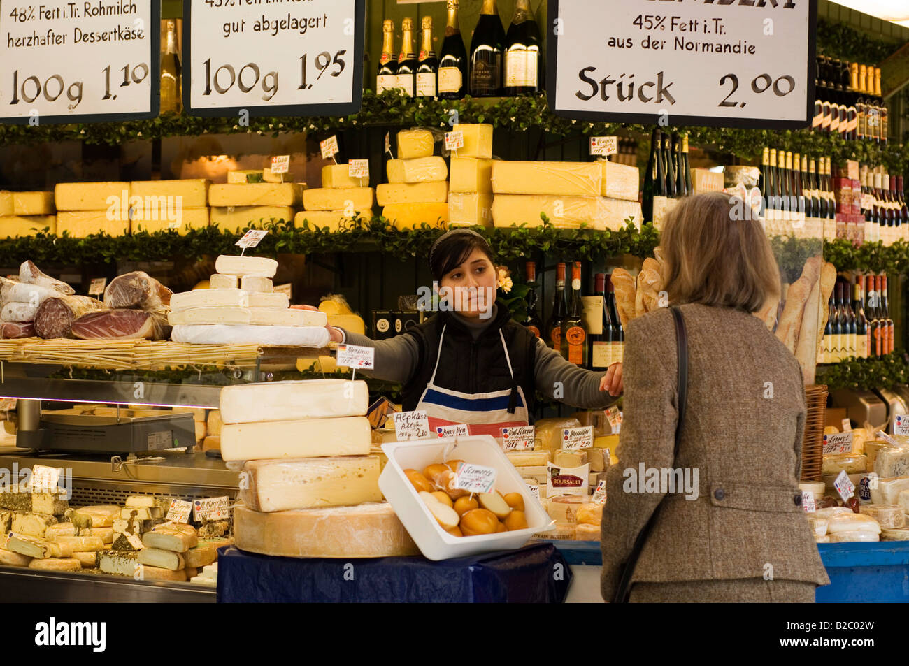 German cheeses for sale hi-res stock photography and images - Alamy