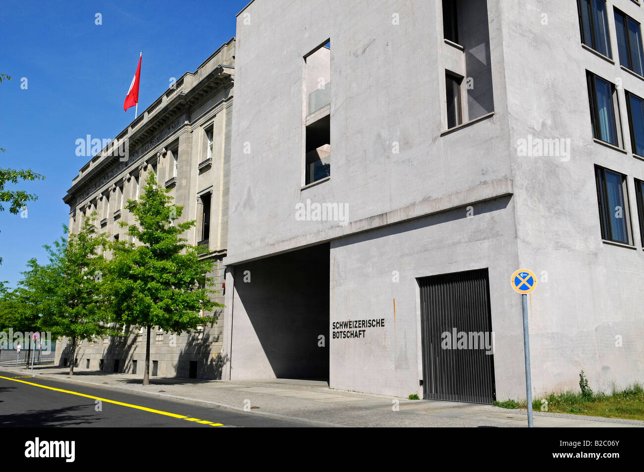 Swiss Embassy in Berlin, Germany, Europe Stock Photo - Alamy