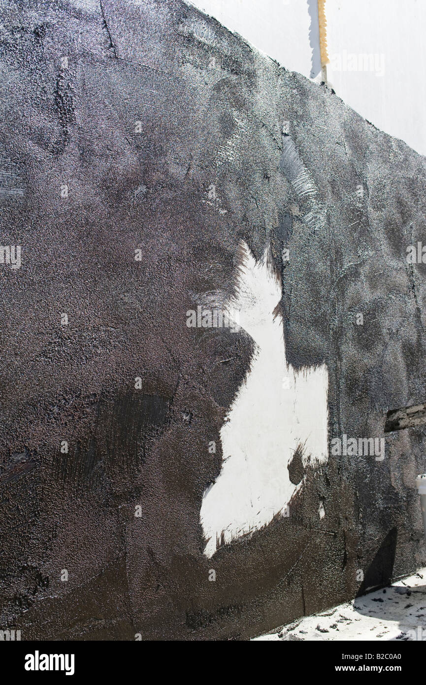 Putty on concrete Stock Photo - Alamy