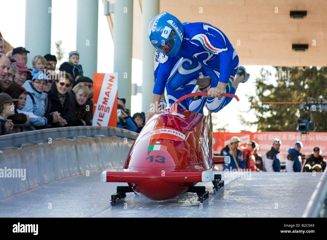 Racing bobsleigh hi-res stock photography and images - Alamy