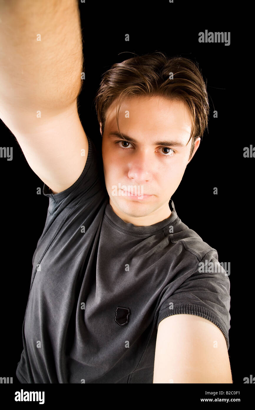 Man wide angle head hi-res stock photography and images - Alamy