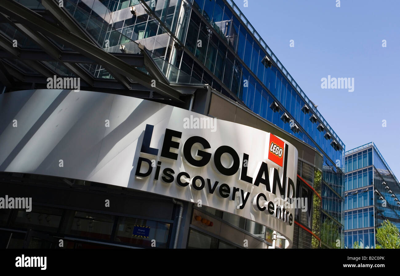 Entrance to the Legoland Discovery Center, Potsdamer Platz Square ...