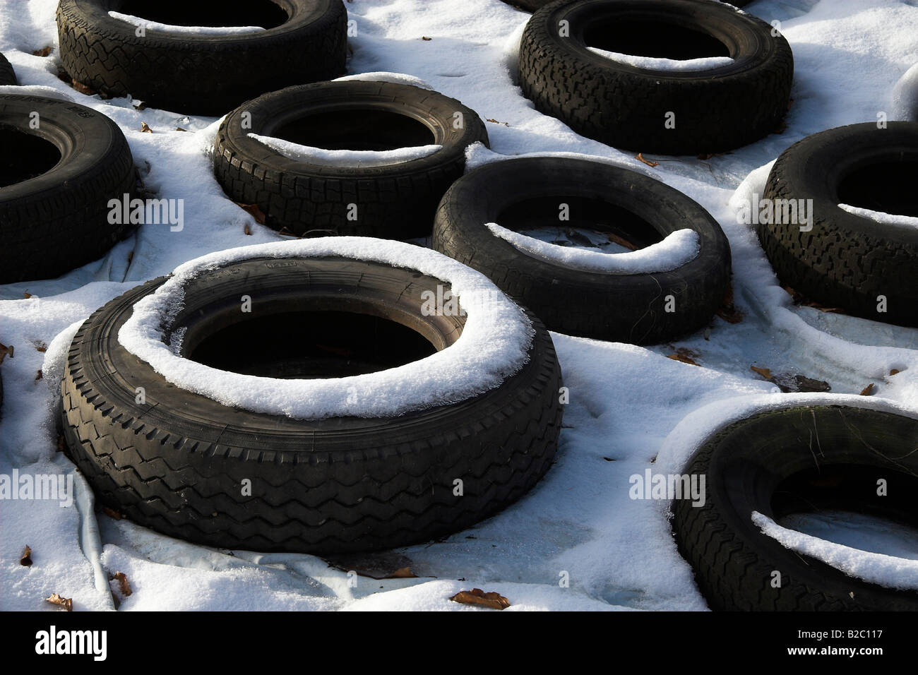 Old car tyres hi-res stock photography and images - Alamy