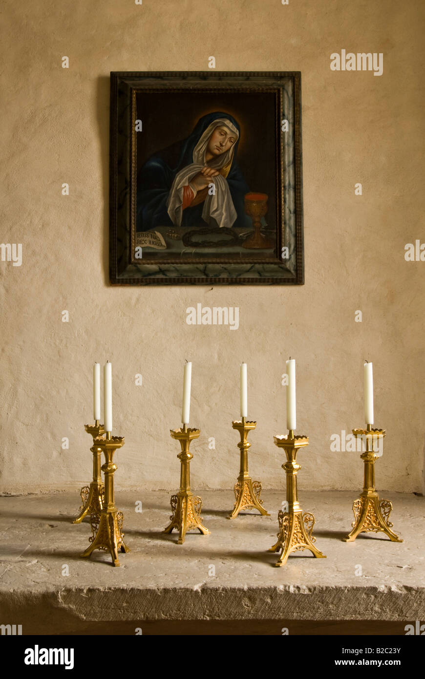 Germany German Altar Of The Virgin Mary High Resolution Stock ...