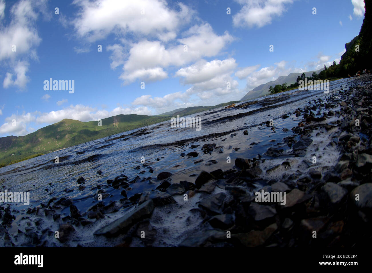 lake shore line water Stock Photo - Alamy