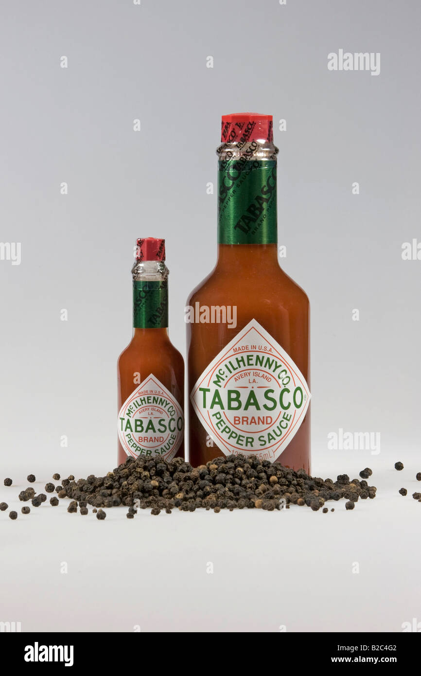 Tabasco sauce bottle hi-res stock photography and images - Alamy