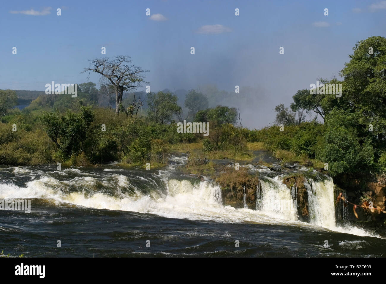 Waterfall, Victoria Falls, Zimbabwe, Africa Stock Photo - Alamy