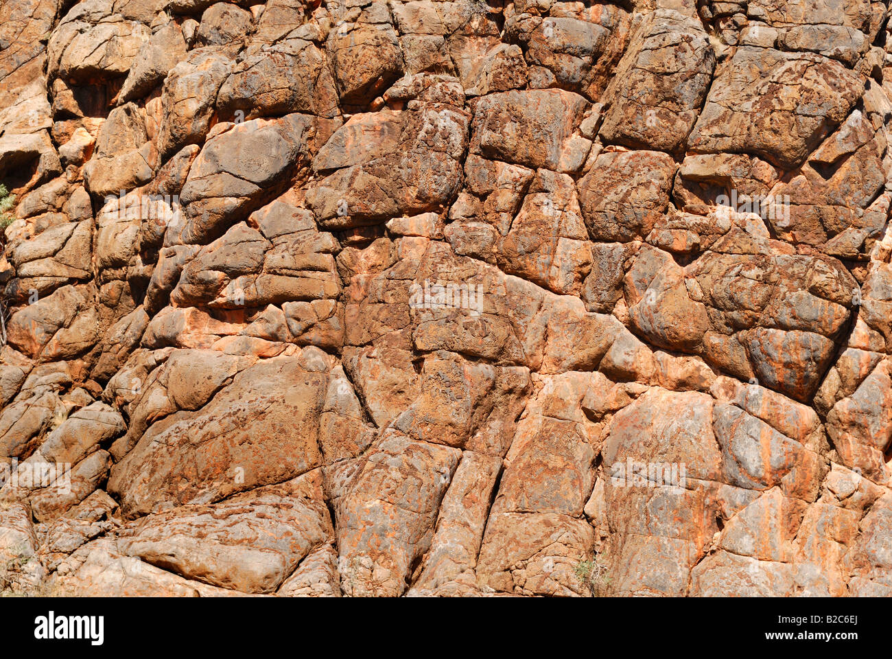 Surface structure of Corroboree Rock, East Macdonnell Ranges, Australia ...