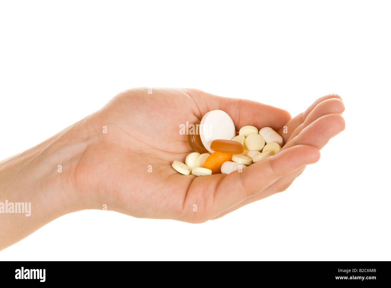 Hand holding tablets Stock Photo - Alamy