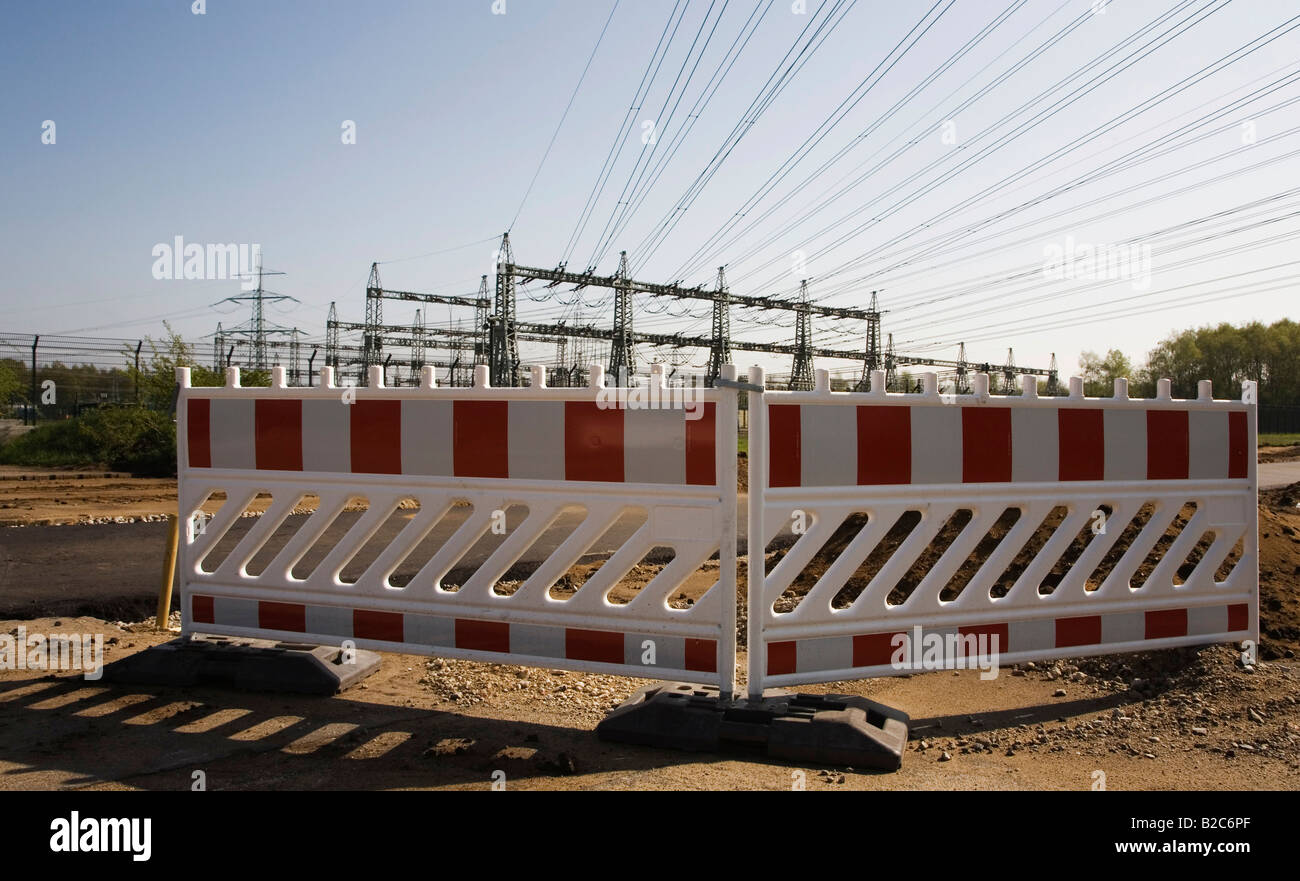 Electric power transformation substation hi-res stock photography and ...