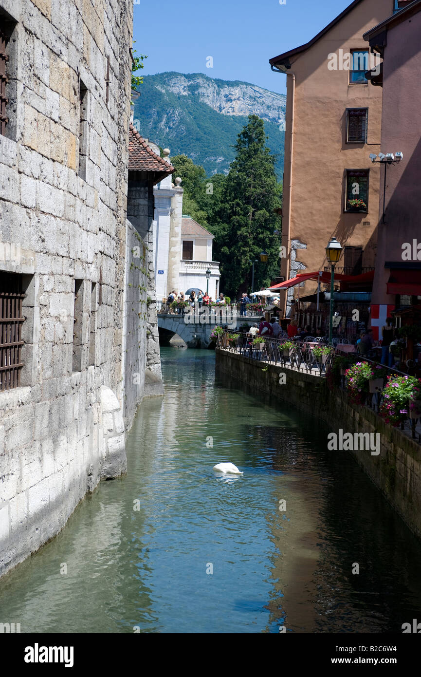 medieval annecy haute savoie france Stock Photo - Alamy
