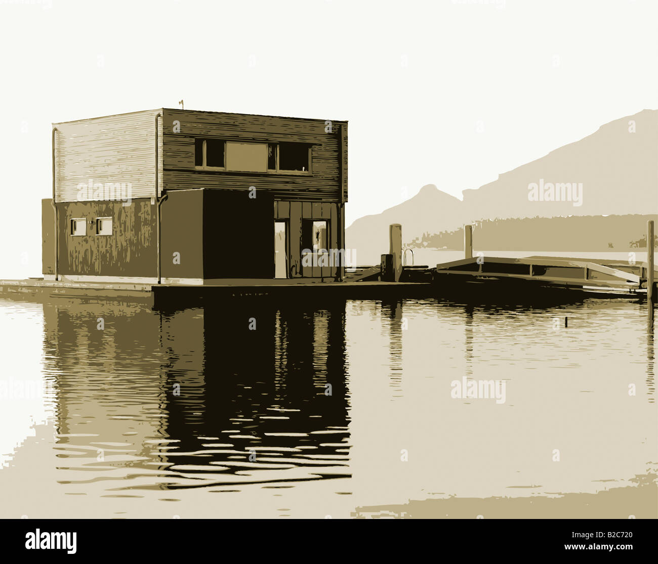 Floating house hi-res stock photography and images - Alamy