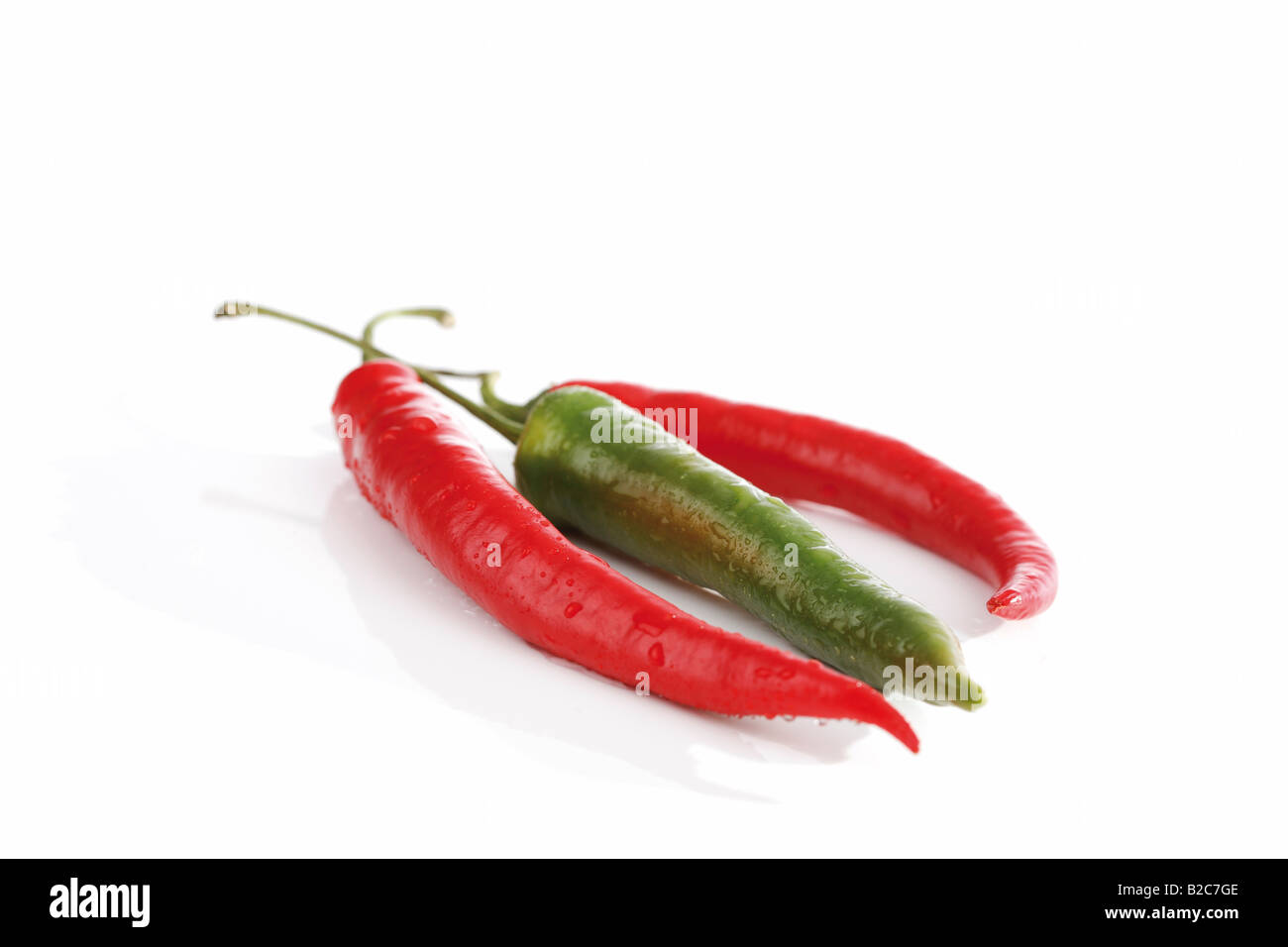 Chilli Peppers (Capsicum Stock Photo - Alamy