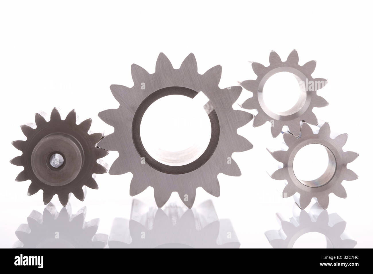 Team work gear gear wheels hi-res stock photography and images - Alamy