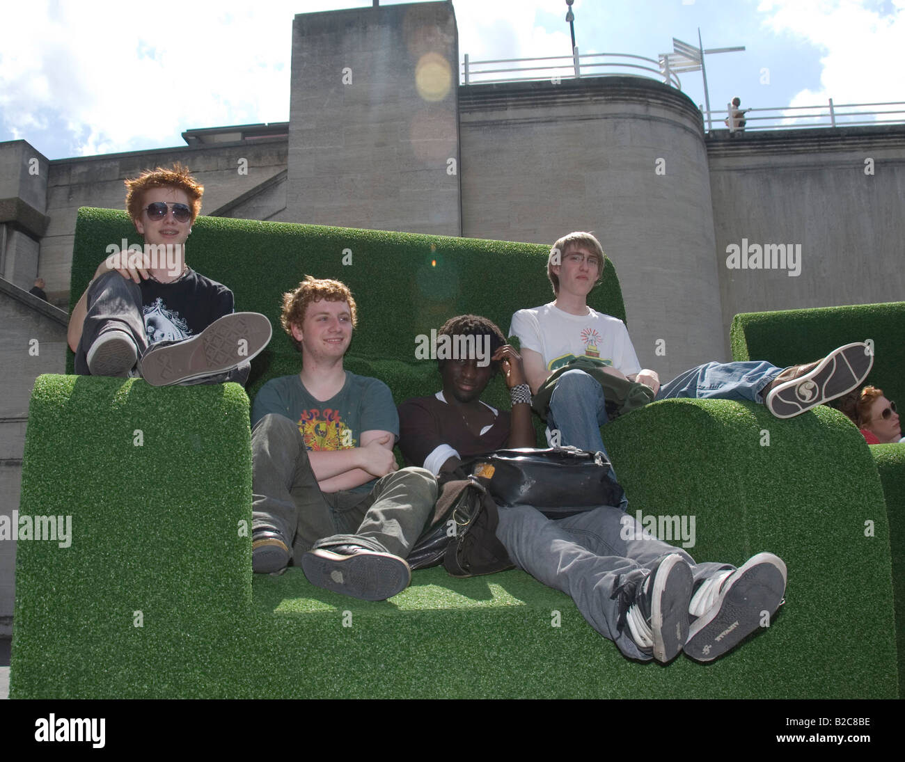 Four boys hi-res stock photography and images - Alamy