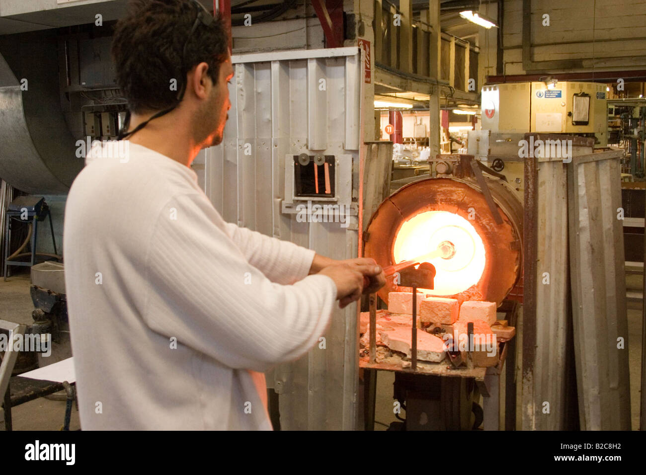 Glass melting furnace hi-res stock photography and images - Alamy