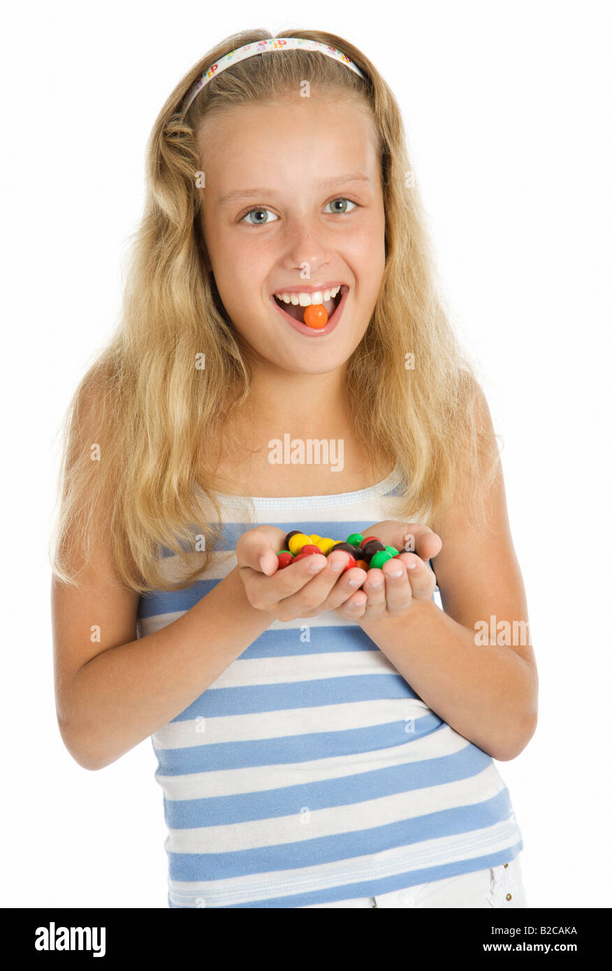 Teenagers eating candy hi-res stock photography and images - Alamy