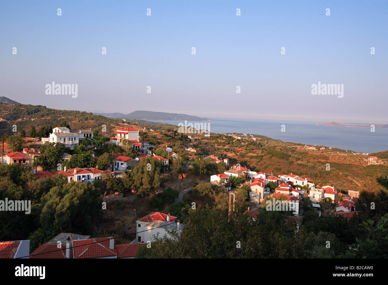 Alonissos old village hi-res stock photography and images - Alamy